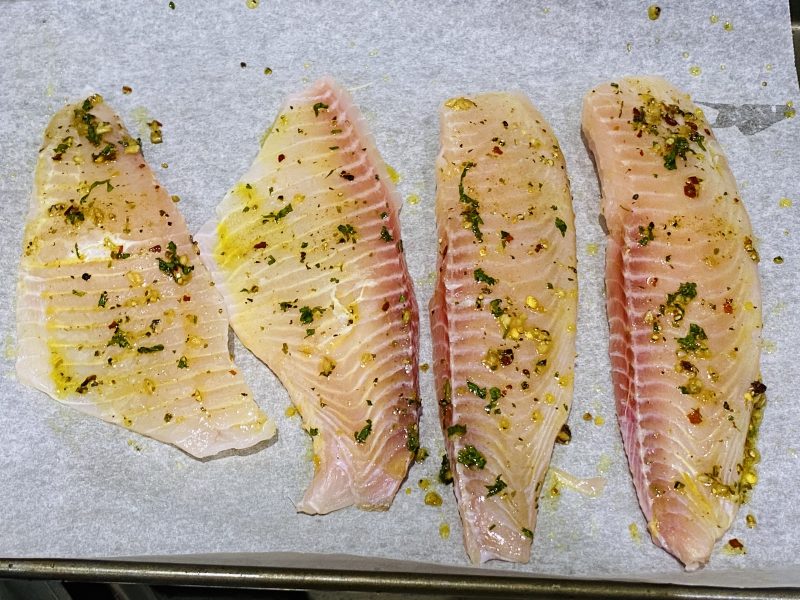 Baked Red Snapper with a Parmesan & Herb Crumb – Dirty Apron Recipes